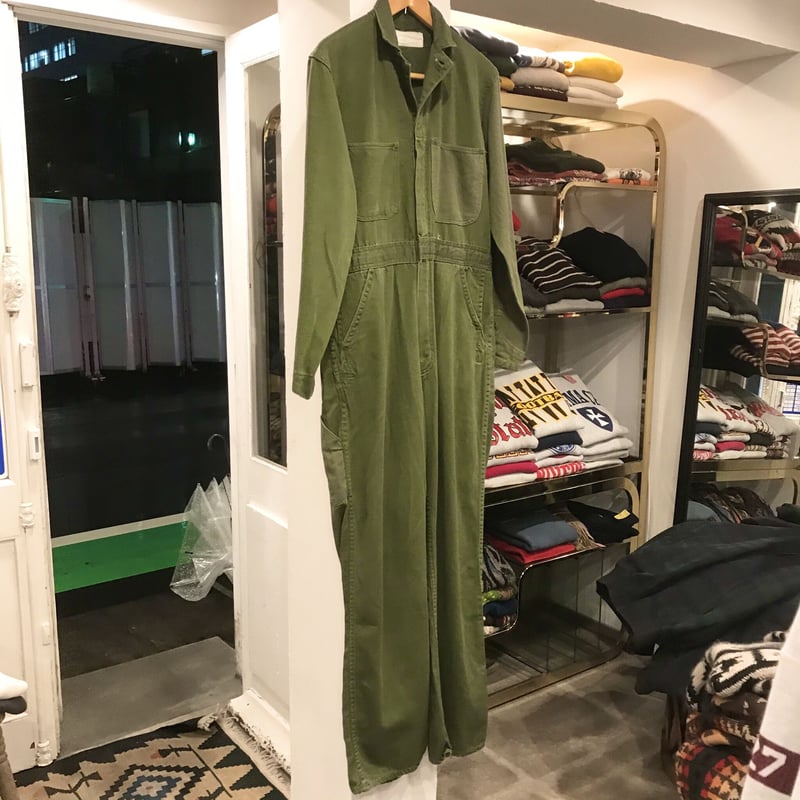 PACIFIC OVERALL 月桂樹ボタン オールインワン 50s | DUFF PACIFIC OVERALL 月桂樹ボタン オールインワン 50s | DUFF
