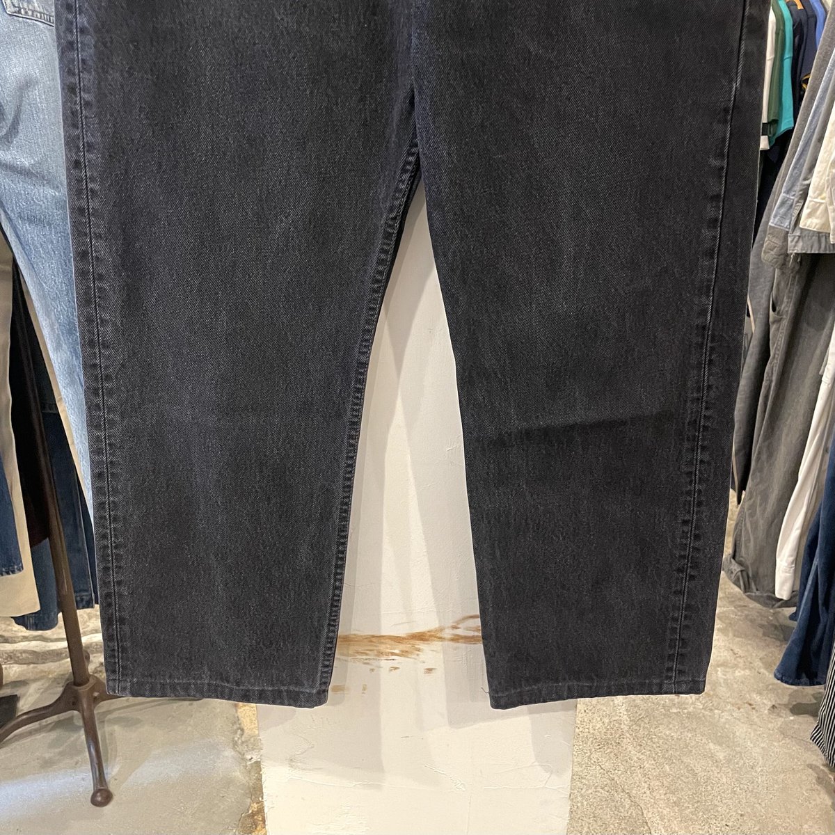 Levi's 501 00s リーバイス501 ブラックデニムパンツ 後染め Levi's 501 00s リーバイス501 ブラックデニムパンツ 後染め
