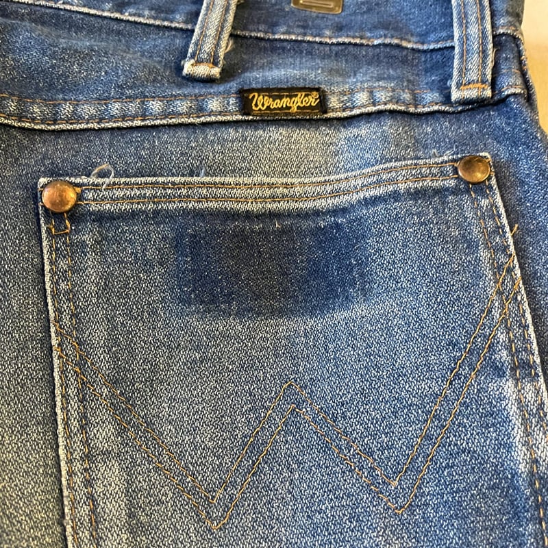 80s Wrangler 13MWZWK 32×31½ USA製 ラングラー ヒゲ ハチノス 80s Wrangler 13MWZWK 32×31½ USA製 ラングラー ヒゲ ハチノス