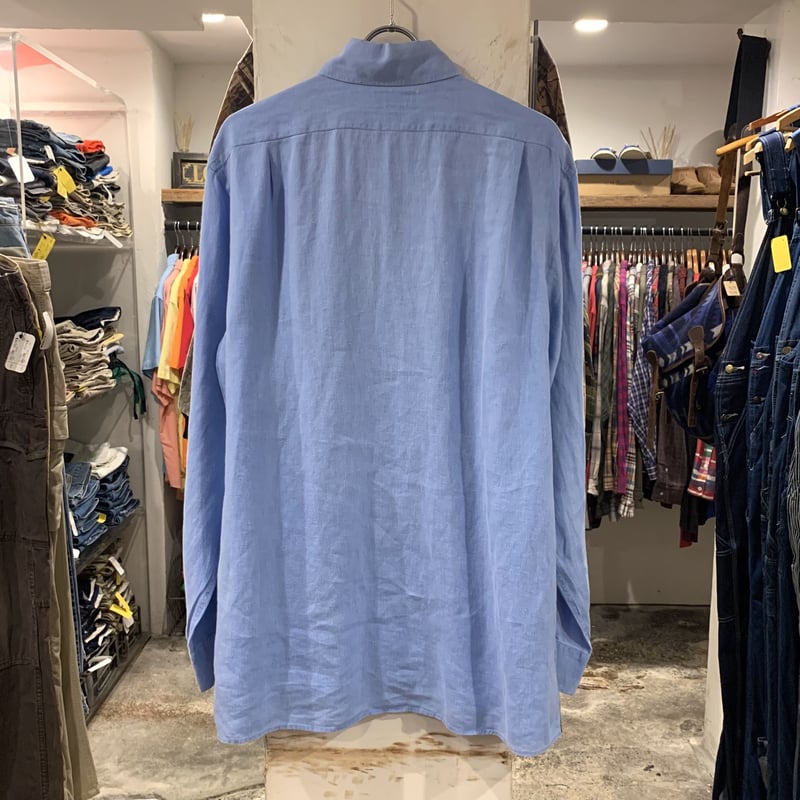 Ralph Lauren L/Sリネンシャツ ラルフローレン パープルレーベル Ralph Lauren L/Sリネンシャツ ラルフローレン パープルレーベル