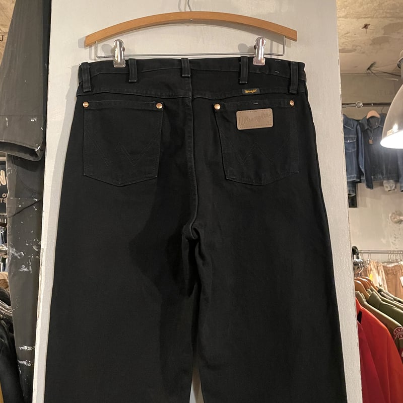 Wrangler 13MWZWK ブラックデニム パンツ 32×35 ラングラー Wrangler 13MWZWK ブラックデニム パンツ 32×35 ラングラー