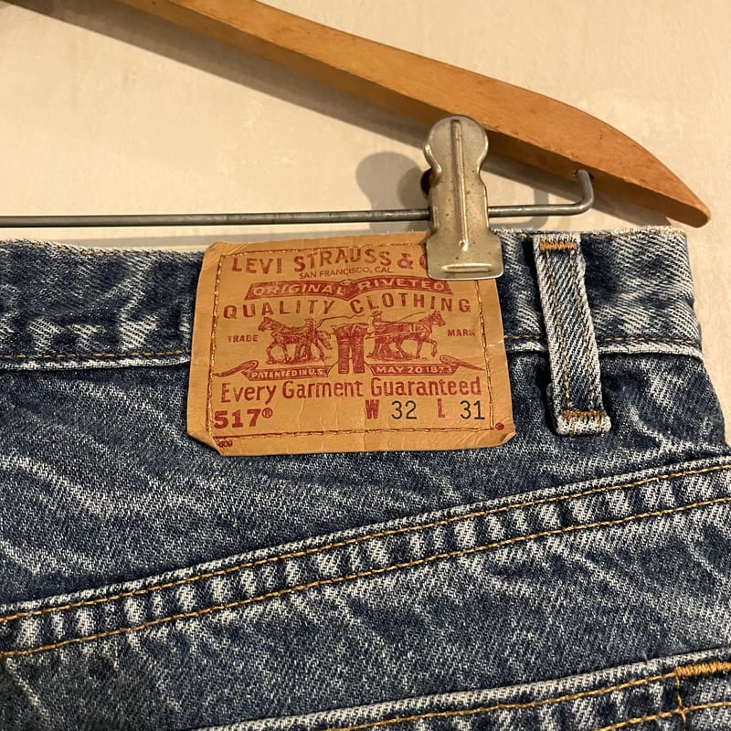 Levis 517 ブーツカットデニム 32×30 USA製 リーバイス フレア Levis 517 ブーツカットデニム 32×30 USA製 リーバイス フレア