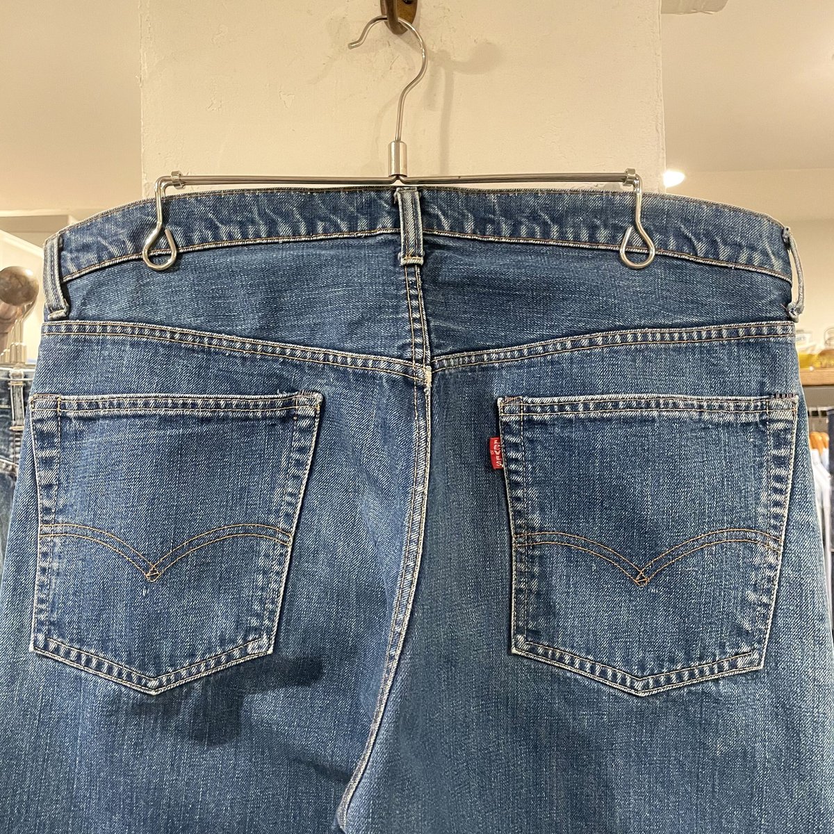 Levi's 505 66モデル バックポケット裏シングルステッチ TALON42 Levi's 505 66モデル バックポケット裏シングルステッチ TALON42