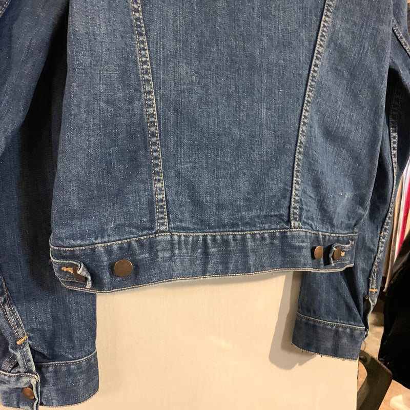 70s Wrangler ラングラー 124MJ デニムジャケット 黒タグ USA製 70s Wrangler ラングラー 124MJ デニムジャケット 黒タグ USA製