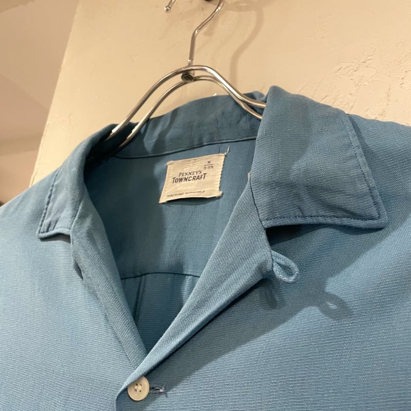 TOWNCRAFT PENNEYS 60s 船タグ ヴィンテージ オープンカラー TOWNCRAFT PENNEYS 60s 船タグ ヴィンテージ オープンカラー