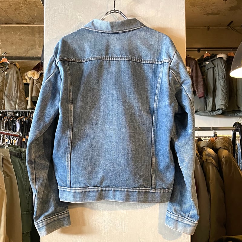 70s Brand Unknown デニムジャケット キルティングライナー Size 70s Brand Unknown デニムジャケット キルティングライナー Size