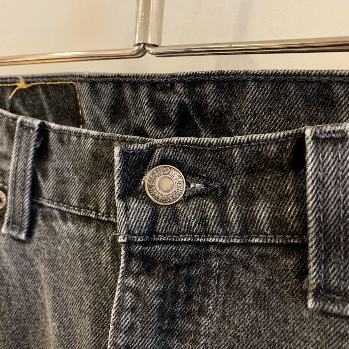 90s Levi's 560 後染めブラック テーパードシルエット USA製 90s Levi's 560 後染めブラック テーパードシルエット USA製