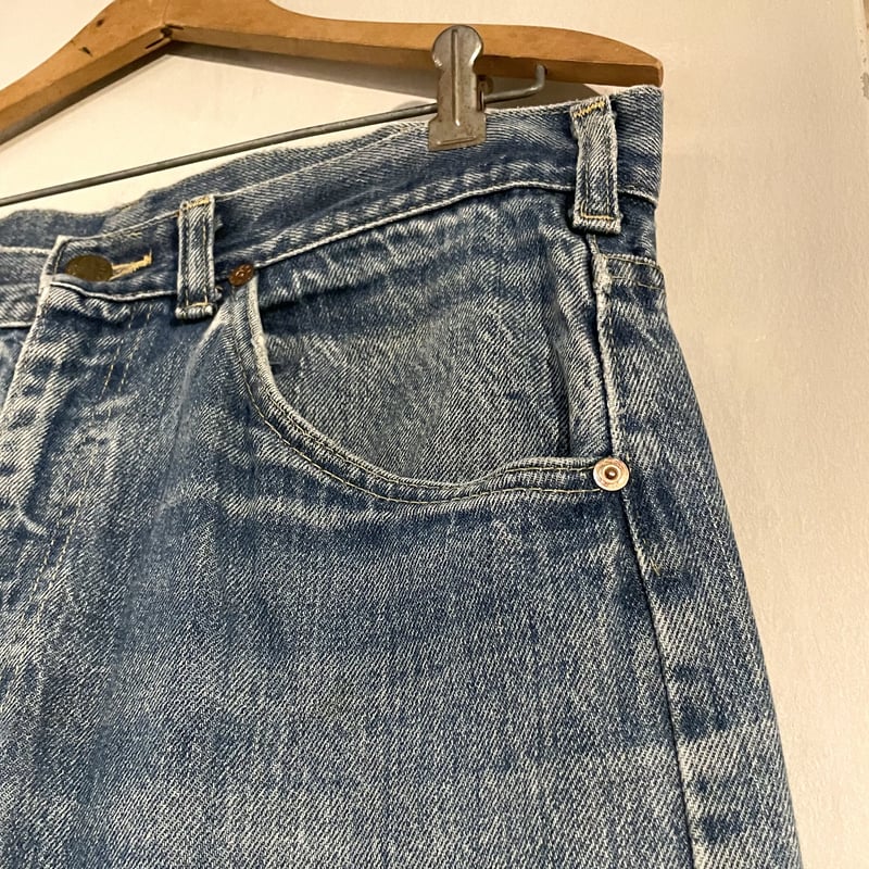 80s Lee 200-0147 デニムパンツ 34×32 SCOVILL ZIP USA製 80s Lee 200-0147 デニムパンツ 34×32 SCOVILL ZIP USA製