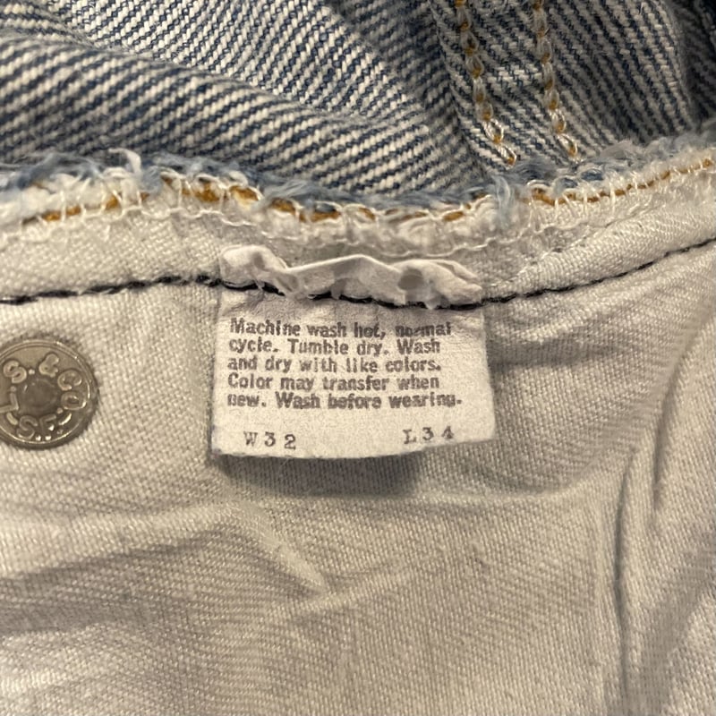 80s Levi's 501-0115 リーバイス デニムパンツ 31×33 USA製 80s Levi's 501-0115 リーバイス デニムパンツ 31×33 USA製