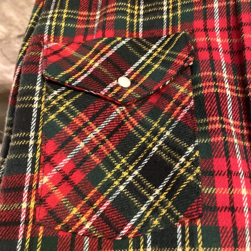80s DAKOTA ウエスタン ネルシャツ USA製 コットンシャツ 80s DAKOTA ウエスタン ネルシャツ USA製 コットンシャツ