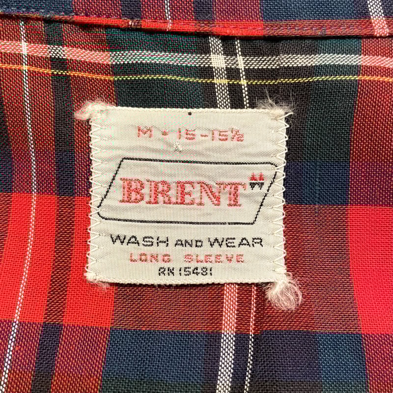 60s BRENT Vintage Loop Shirt コットンシャツ USA製 オープンカ 60s BRENT Vintage Loop Shirt コットンシャツ USA製 オープンカ