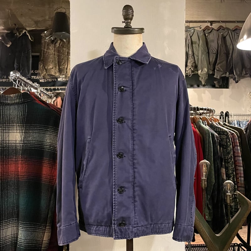 60s US NAVY ユーティリティジャケット SCOVILLE ZIP ミリタリー 60s US NAVY ユーティリティジャケット SCOVILLE ZIP ミリタリー