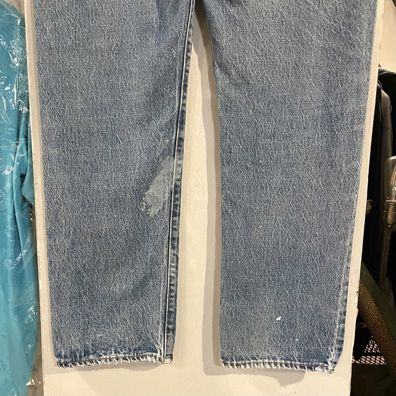80s Levi's 501 リーバイス デニムパンツ 内股シングル 裾 80s Levi's 501 リーバイス デニムパンツ 内股シングル 裾