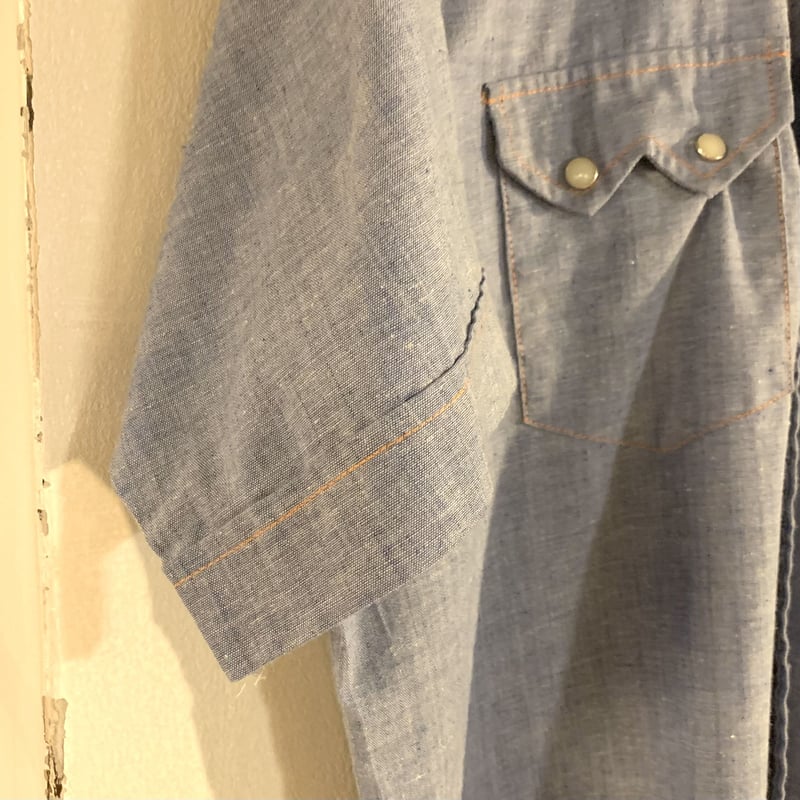 60s WASHINGTON DEE CEE シャンブレーシャツ ショートスリーブ 60s WASHINGTON DEE CEE シャンブレーシャツ ショートスリーブ