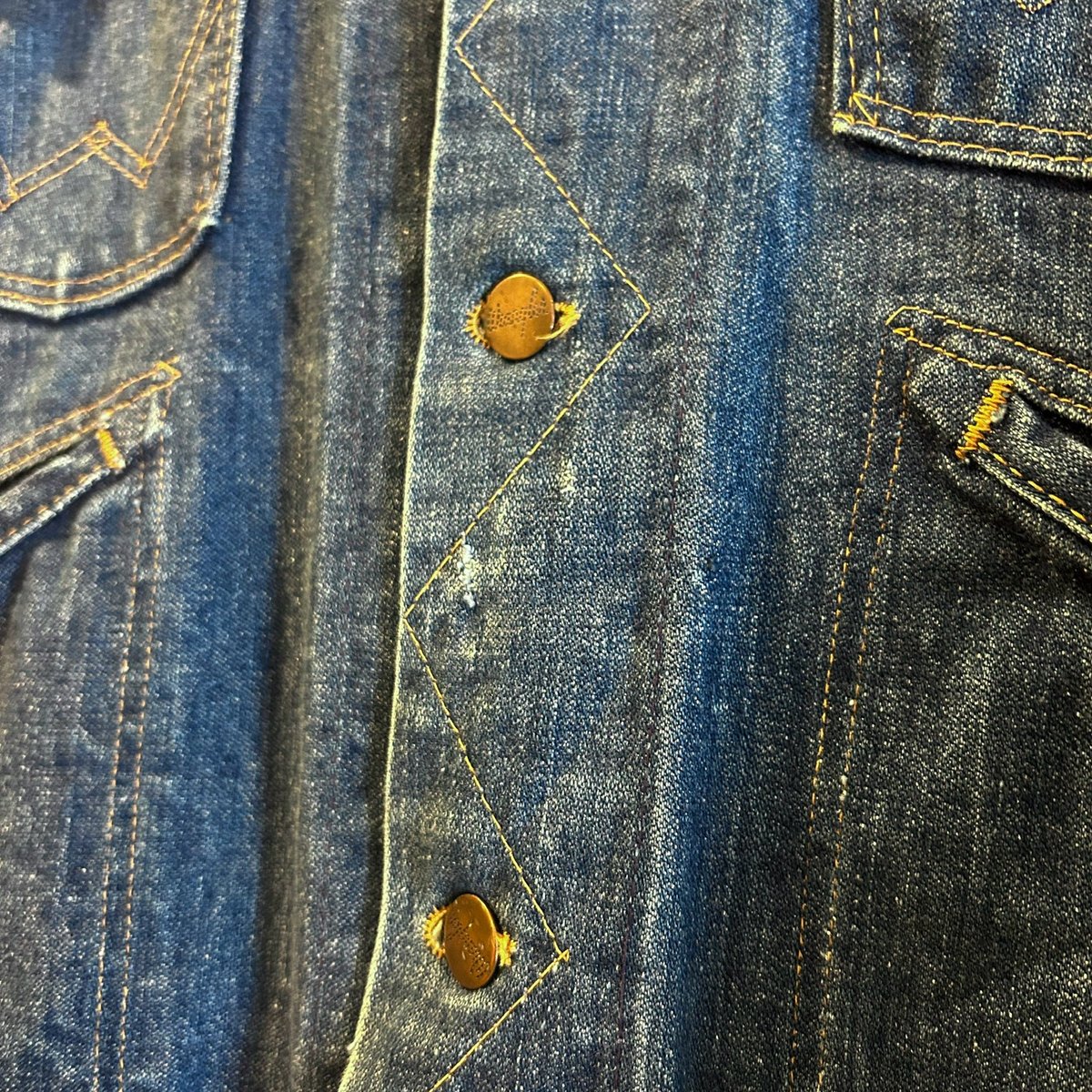 70s Wrangler 124MJ デニムジャケット ラングラー Size 40 USA製 70s Wrangler 124MJ デニムジャケット ラングラー Size 40 USA製