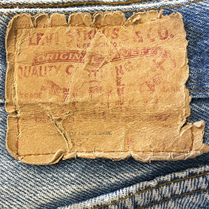 Levi's 501 80年代 リーバイス 501 内股シングル 黒カンヌキ 脇 Levi's 501 80年代 リーバイス 501 内股シングル 黒カンヌキ 脇