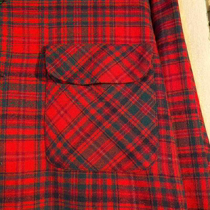 50s~ PENDLETON Vintage Wool Shirt USA製 ウールシャツ ボ 50s~ PENDLETON Vintage Wool Shirt USA製 ウールシャツ ボ