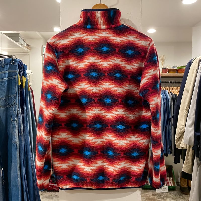 patagonia シンチラスナップT ネイティブ柄 レディースサイズ patagonia シンチラスナップT ネイティブ柄 レディースサイズ