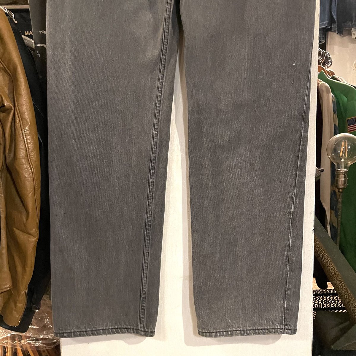 90s Levi's 501 0660 後染め ブラックデニム パンツ 40×34 USA製 90s Levi's 501 0660 後染め ブラックデニム パンツ 40×34 USA製