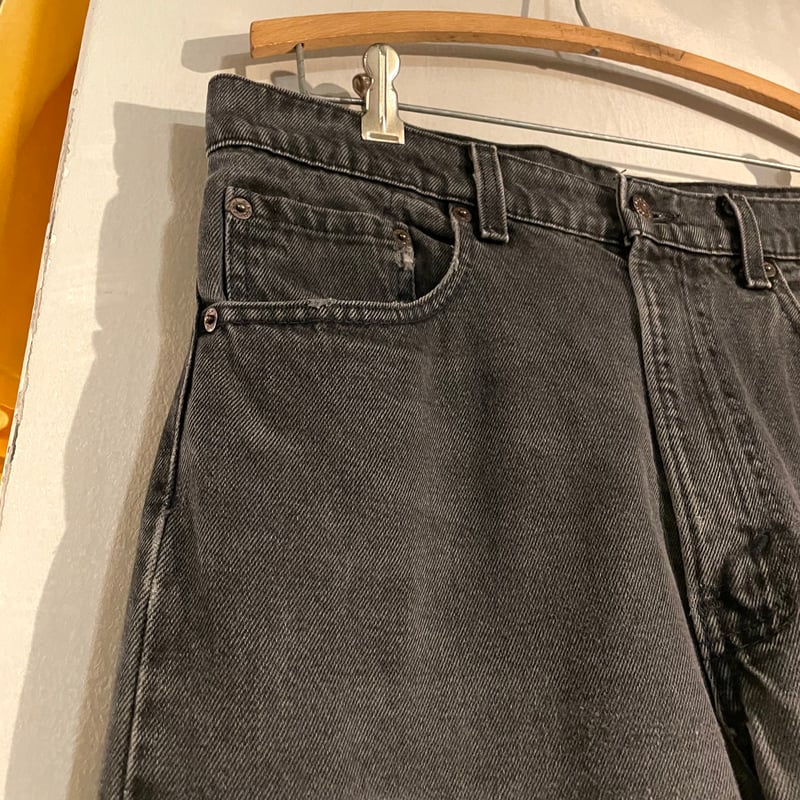 90s Levi's 505 ブラックデニム パンツ 34×31 USA製 リーバイス 90s Levi's 505 ブラックデニム パンツ 34×31 USA製 リーバイス