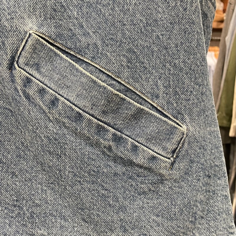 80s〜 Carhartt デニムベスト ネイティブ柄ライナー カーハート 80s〜 Carhartt デニムベスト ネイティブ柄ライナー カーハート