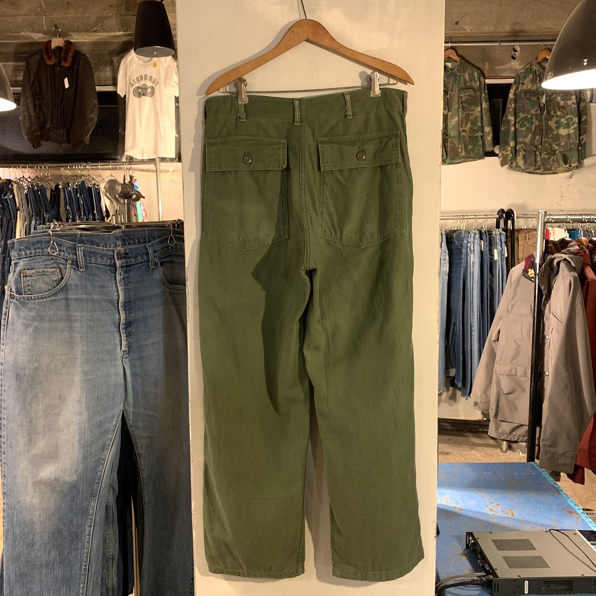 60s US ARMY ベイカーパンツ OG107 1968年 ミリタリーパンツ 60s US ARMY ベイカーパンツ OG107 1968年 ミリタリーパンツ