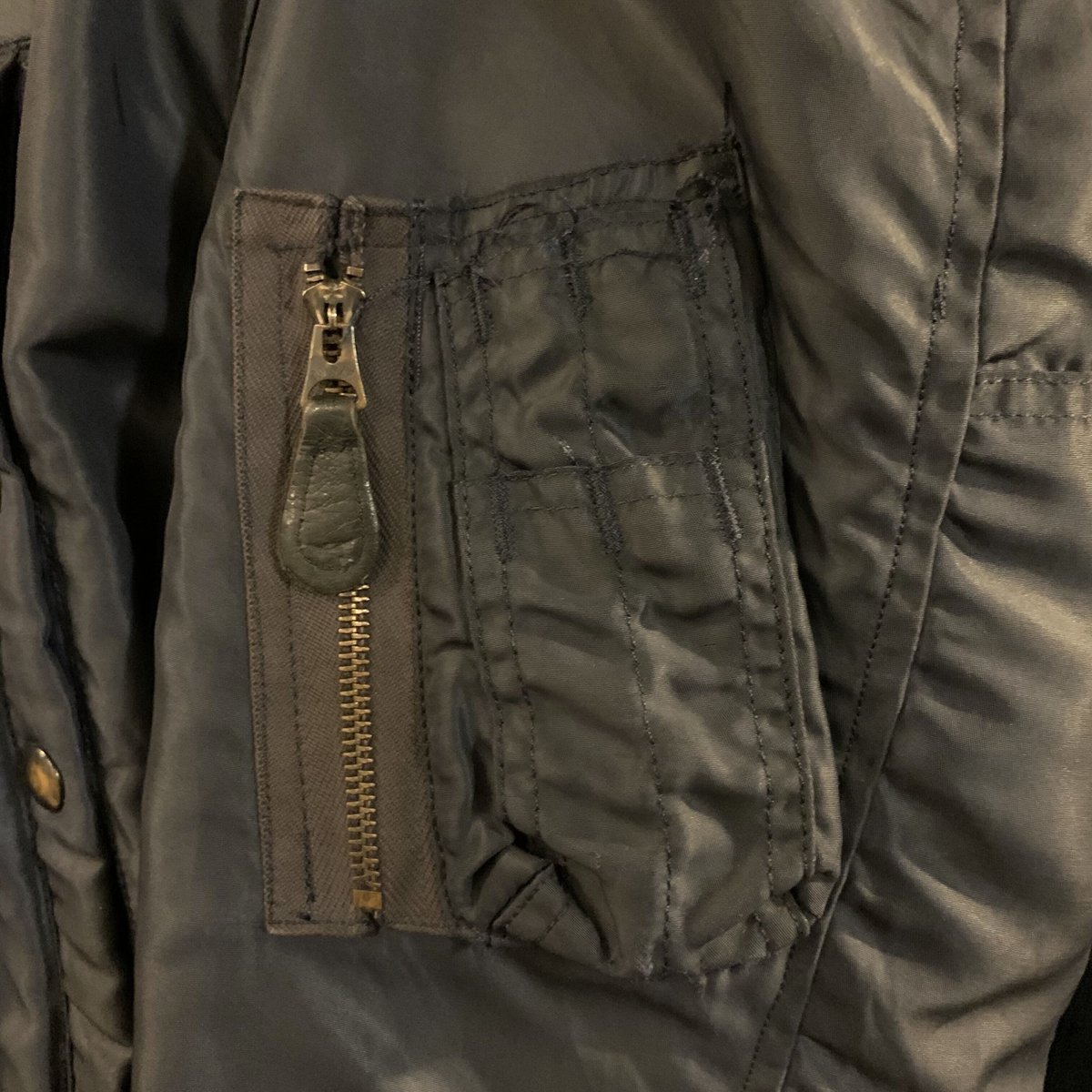 50s US AIR FORCE N-3A フライトジャケット USAF エアフォースブルー ...