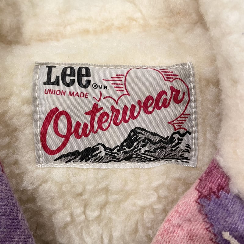 Lee 70s パッチワーク カバーオール ピンク 裏ボア仕様 リー Lee 70s パッチワーク カバーオール ピンク 裏ボア仕様 リー