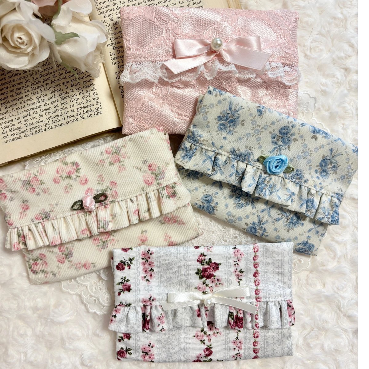 Frill pocket tissue pouch | Chape.