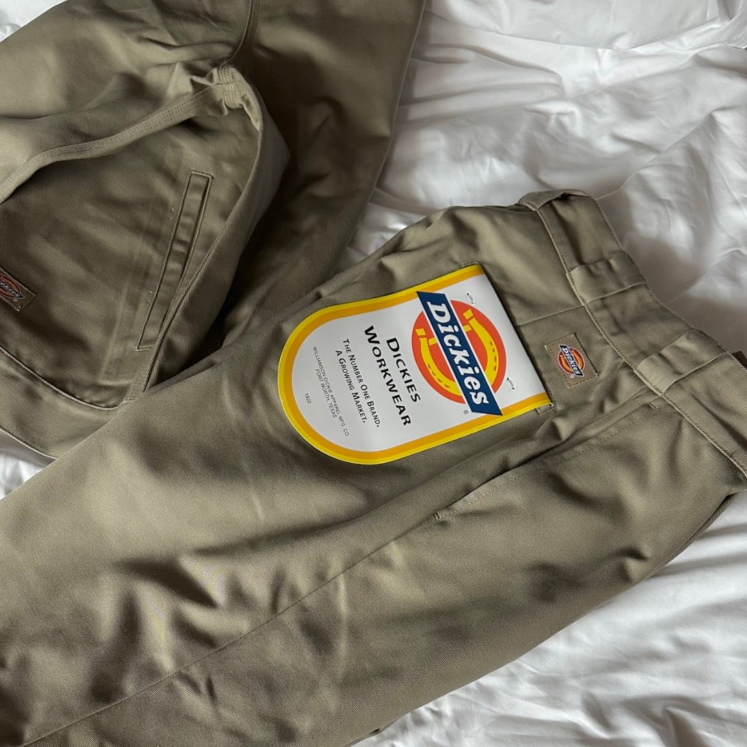 ok.soon×dickies wide chino pants(new beige) | o...