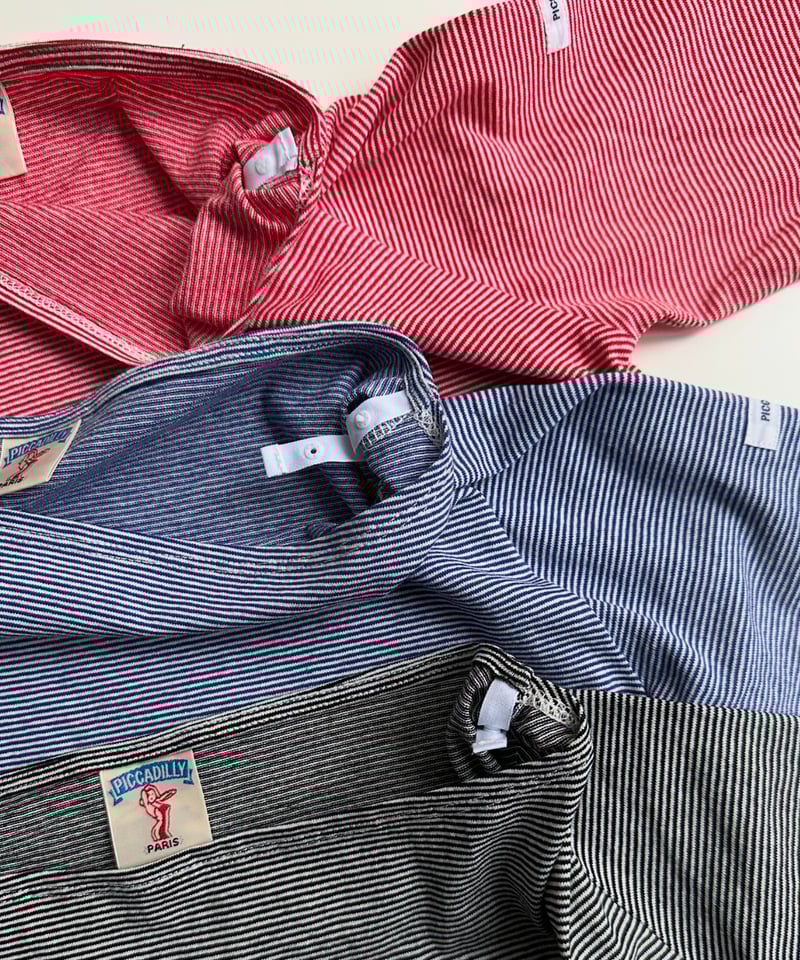 ok.soon×piccadilly MICRO BORDER TEE | ok.soon ok.soon×piccadilly MICRO BORDER TEE | ok.soon