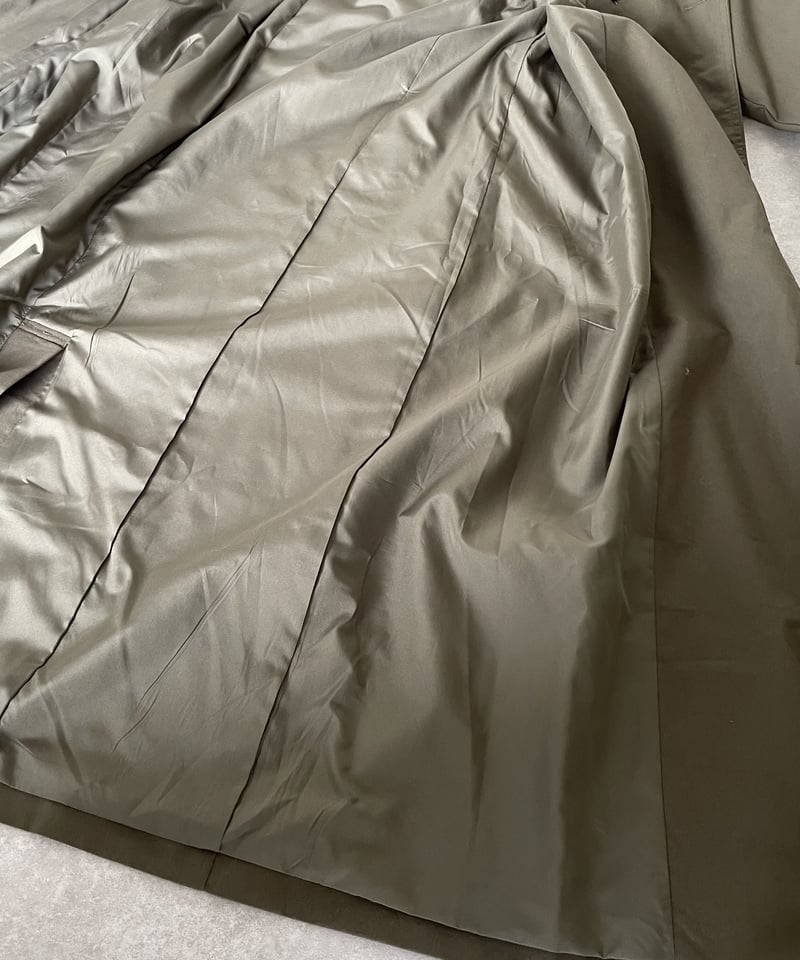 trench coat moss green (regular / long length) trench coat moss green (regular / long length)