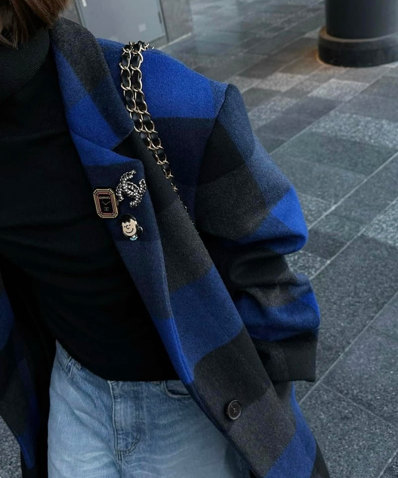 buffalo check wool coat | ok.soon buffalo check wool coat | ok.soon