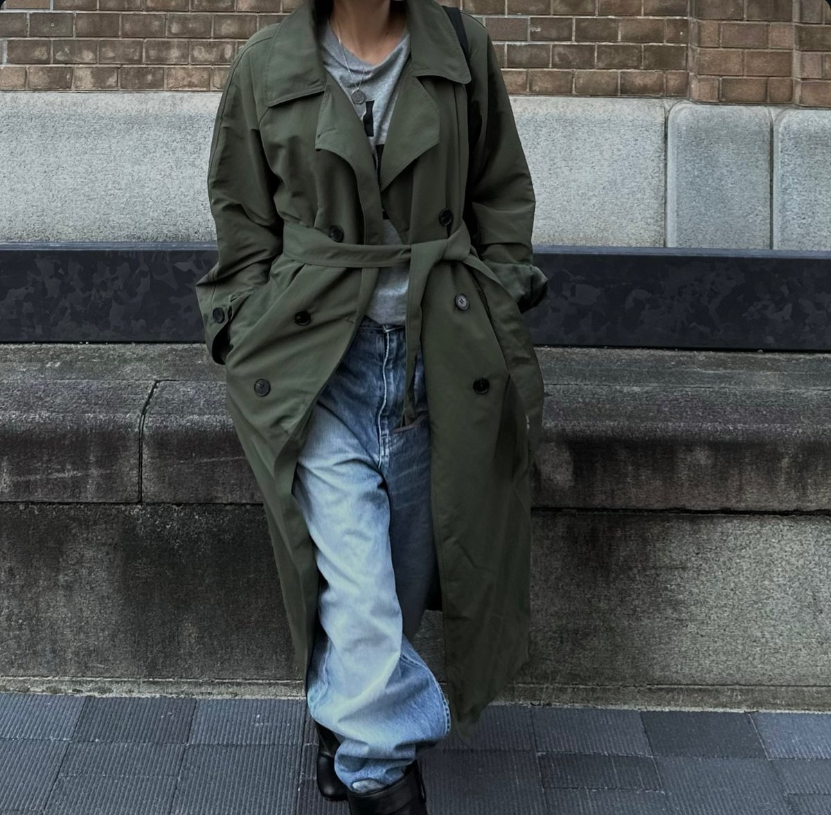 military trench coat | ok.soon