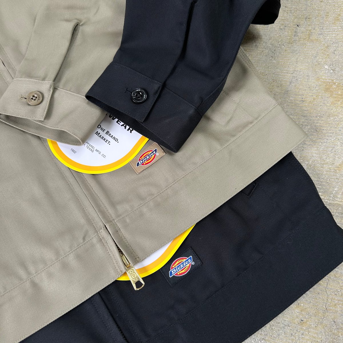 ok.soon×dickies eisenhower jacket | ok.soon