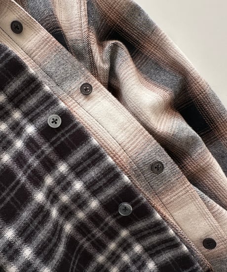 [pre-order]flannel check shirt | ok.soon