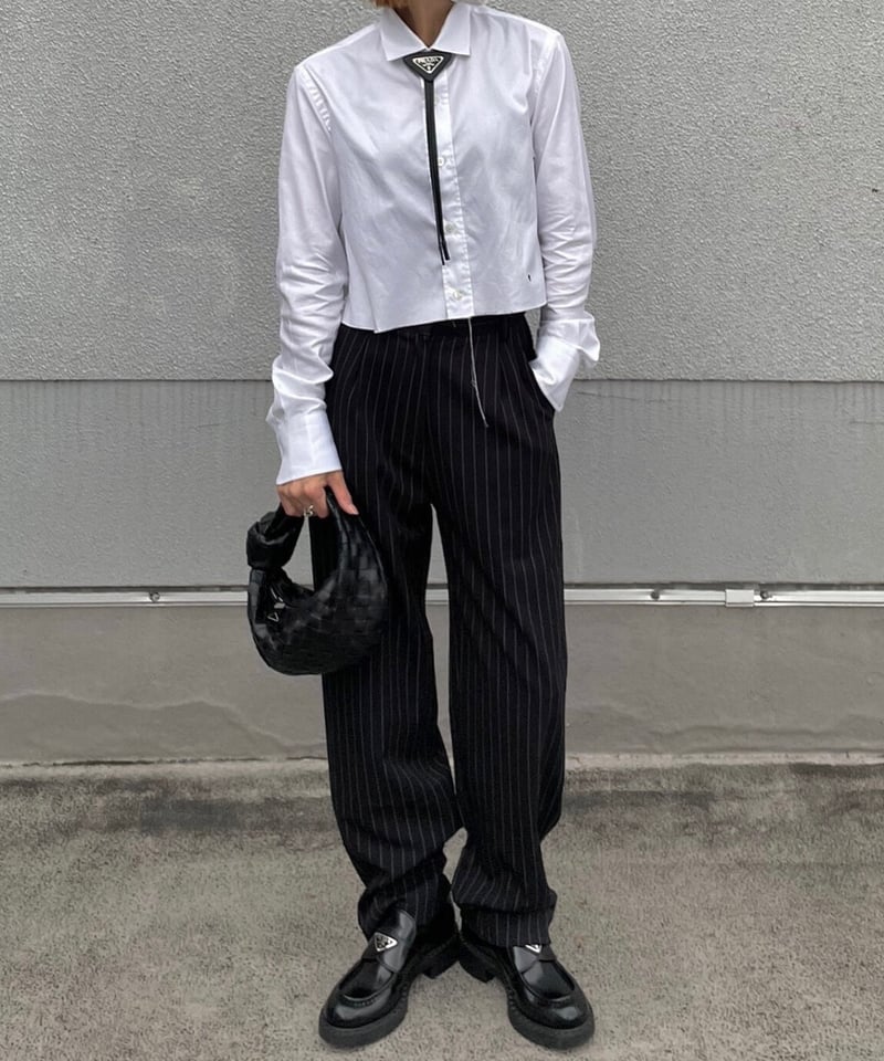 pinstripe slacks(0/1/2) | ok.soon pinstripe slacks(0/1/2) | ok.soon