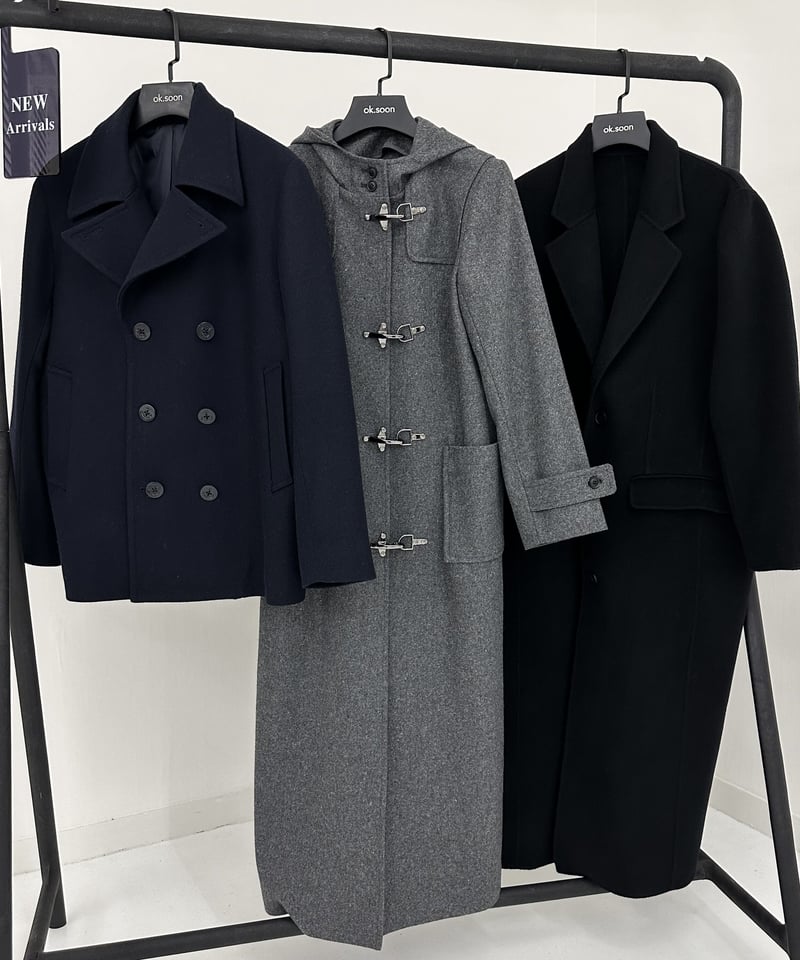 gentleman wool coat(black) | ok.soon gentleman wool coat(black) | ok.soon