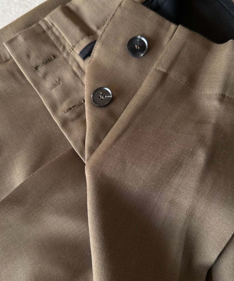 1tuck casual slacks khaki | ok.soon 1tuck casual slacks khaki | ok.soon