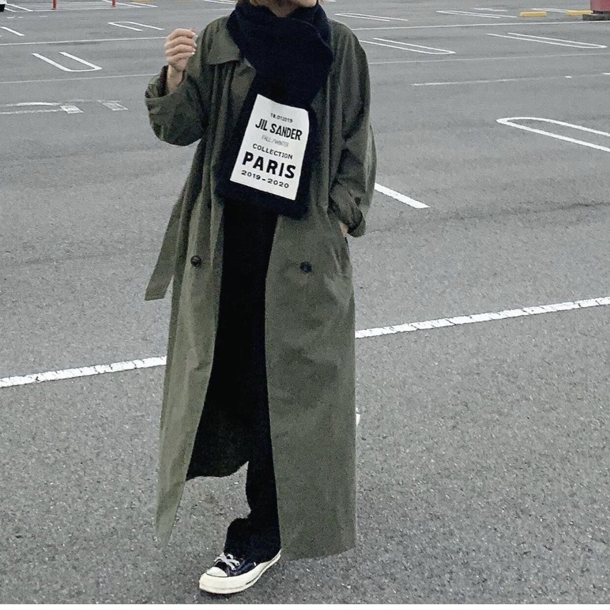 trench coat moss green (regular / long length) trench coat moss green (regular / long length)