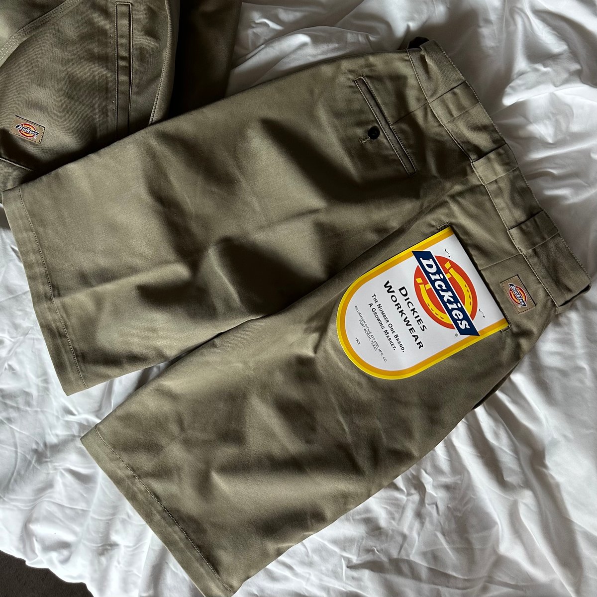 ok.soon×dickies chino half pants | ok.soon