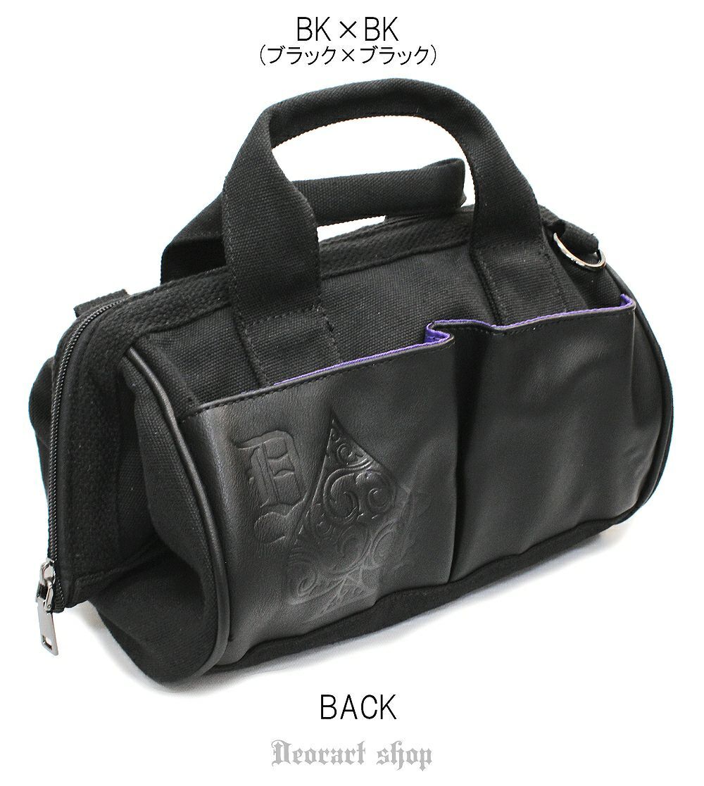 Deorart》Spadeエンブレム ロールボストン ツールバッグ [ スペード