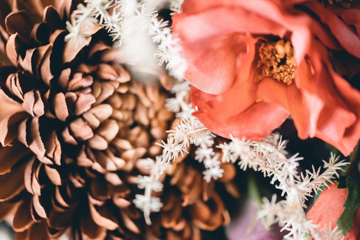 パンパスと大人シックなバラのミックスブーケ | Flowerdesign パンパスと大人シックなバラのミックスブーケ | Flowerdesign