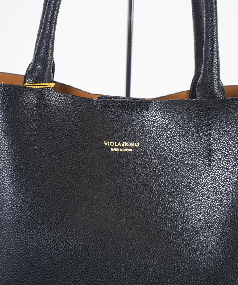 VIOLAd'ORO】SYDNEY イタリアンWフェイスレザー 2WAYトート VIOLAd'ORO】SYDNEY イタリアンWフェイスレザー 2WAYトート