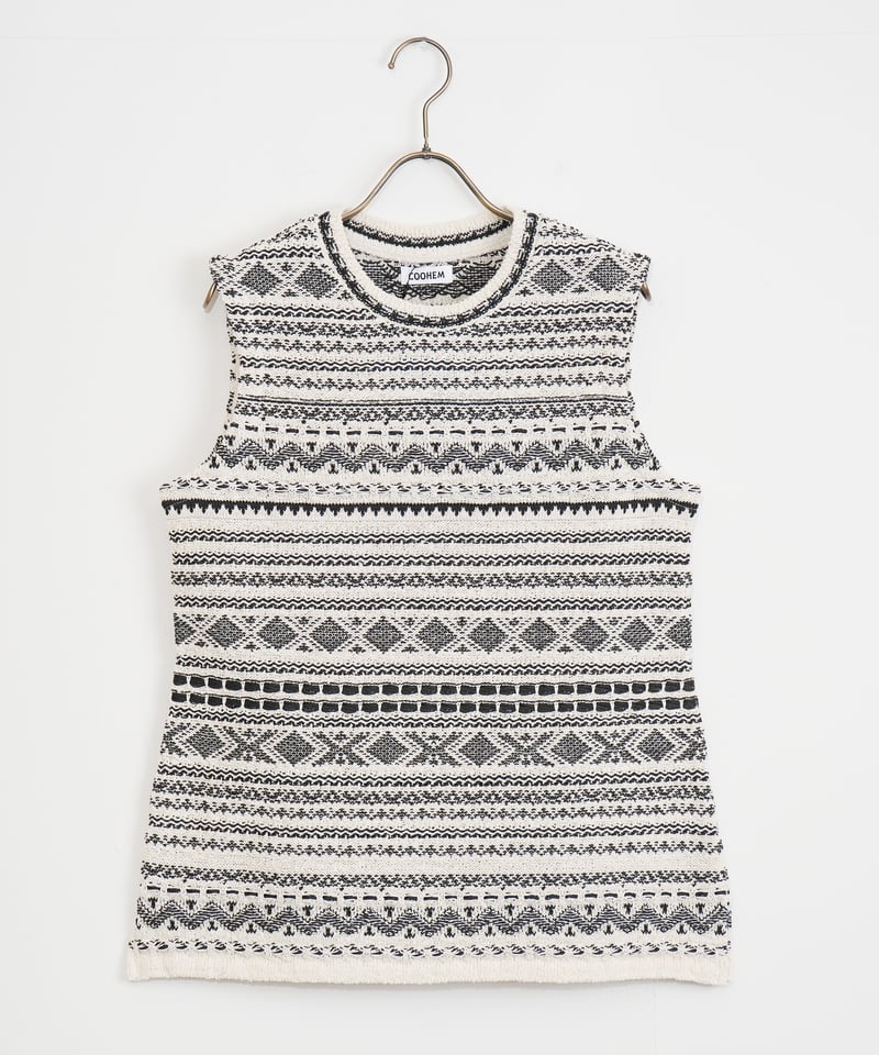 COOHEM〈women's〉】SUMMER NORWEGIAN KNIT P/O_2503 COOHEM〈women's〉】SUMMER NORWEGIAN KNIT P/O_2503