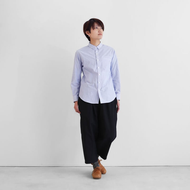 HUIS. ハウス バフクロスバルーンパンツ(ネイビー)【ユニ HUIS. ハウス バフクロスバルーンパンツ(ネイビー)【ユニ