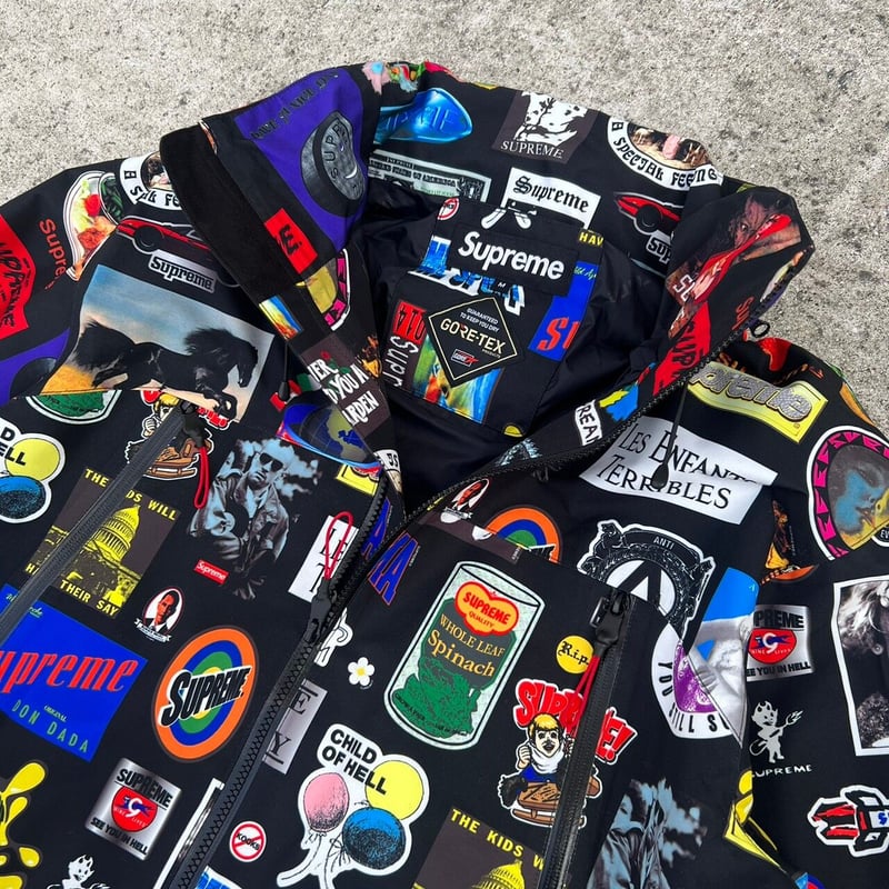 Supreme GORE-TEX Stickers Shell Jacket Supreme GORE-TEX Stickers Shell Jacket