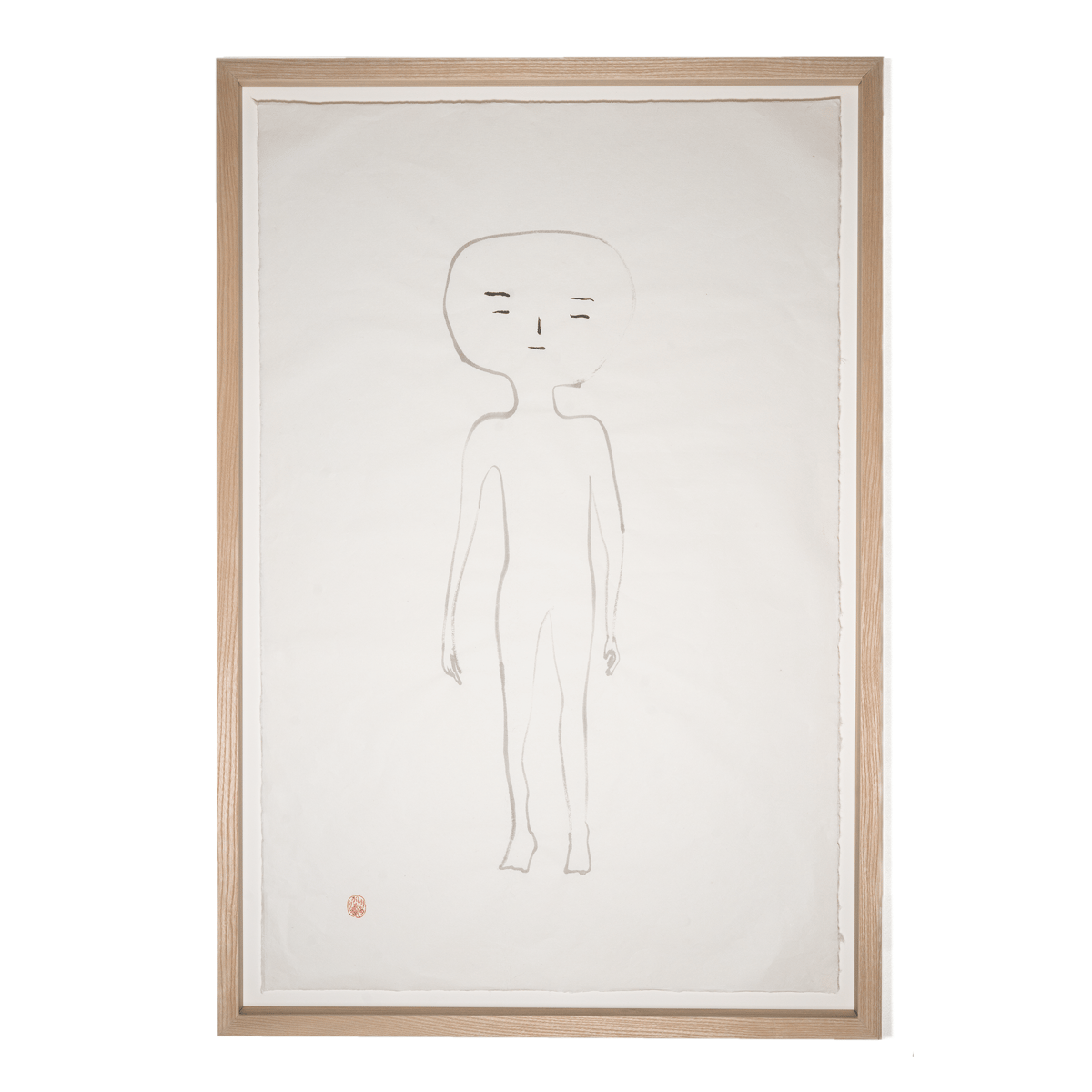 しりあがり寿 × 浜田和紙 / 水墨画 (L) Ⅱ | OKYAKU ONLINE STORE しりあがり寿 × 浜田和紙 / 水墨画 (L) Ⅱ | OKYAKU ONLINE STORE
