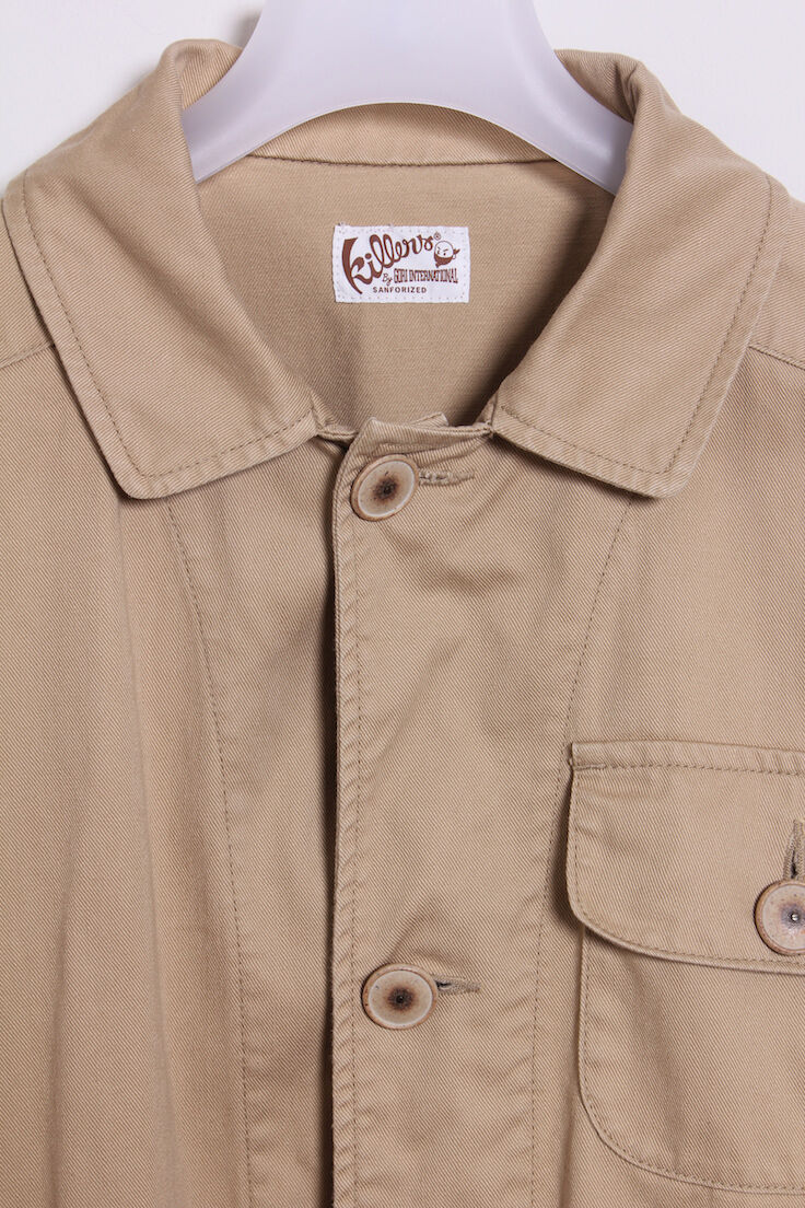 オーバーサイズ カバーオールジャケット / ベージュ Oversized オーバーサイズ カバーオールジャケット / ベージュ Oversized