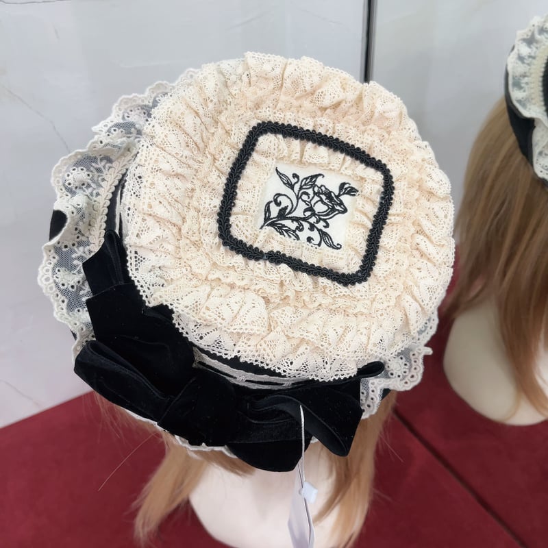 星箱Works】西洋人形魔法 レースフリルハット/P25201441 | KIST 星箱Works】西洋人形魔法 レースフリルハット/P25201441 | KIST